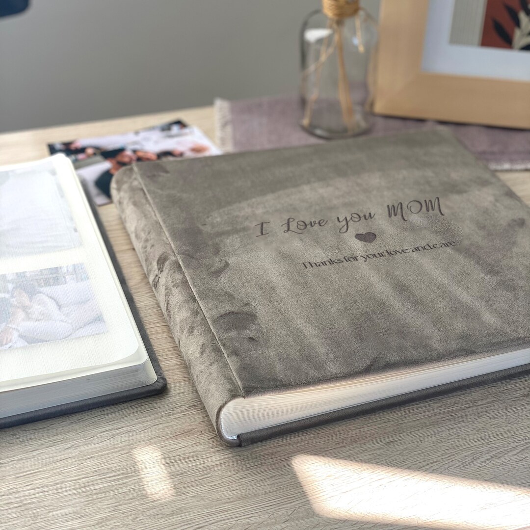 Custom Photo Album: in Loving Memory - Personalized Keepsake Book ...