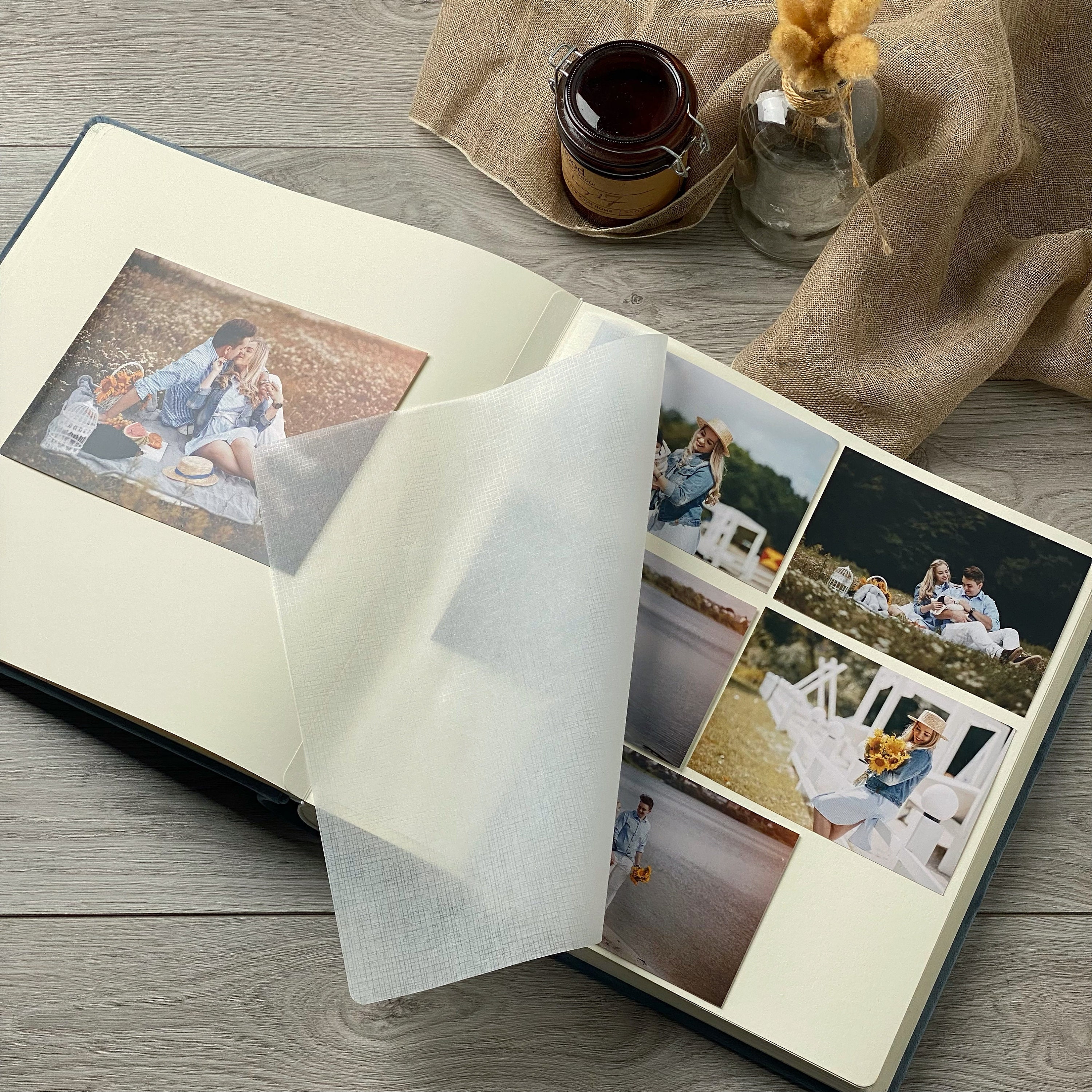 Custom Photo Album: in Loving Memory - Personalized Keepsake Book ...
