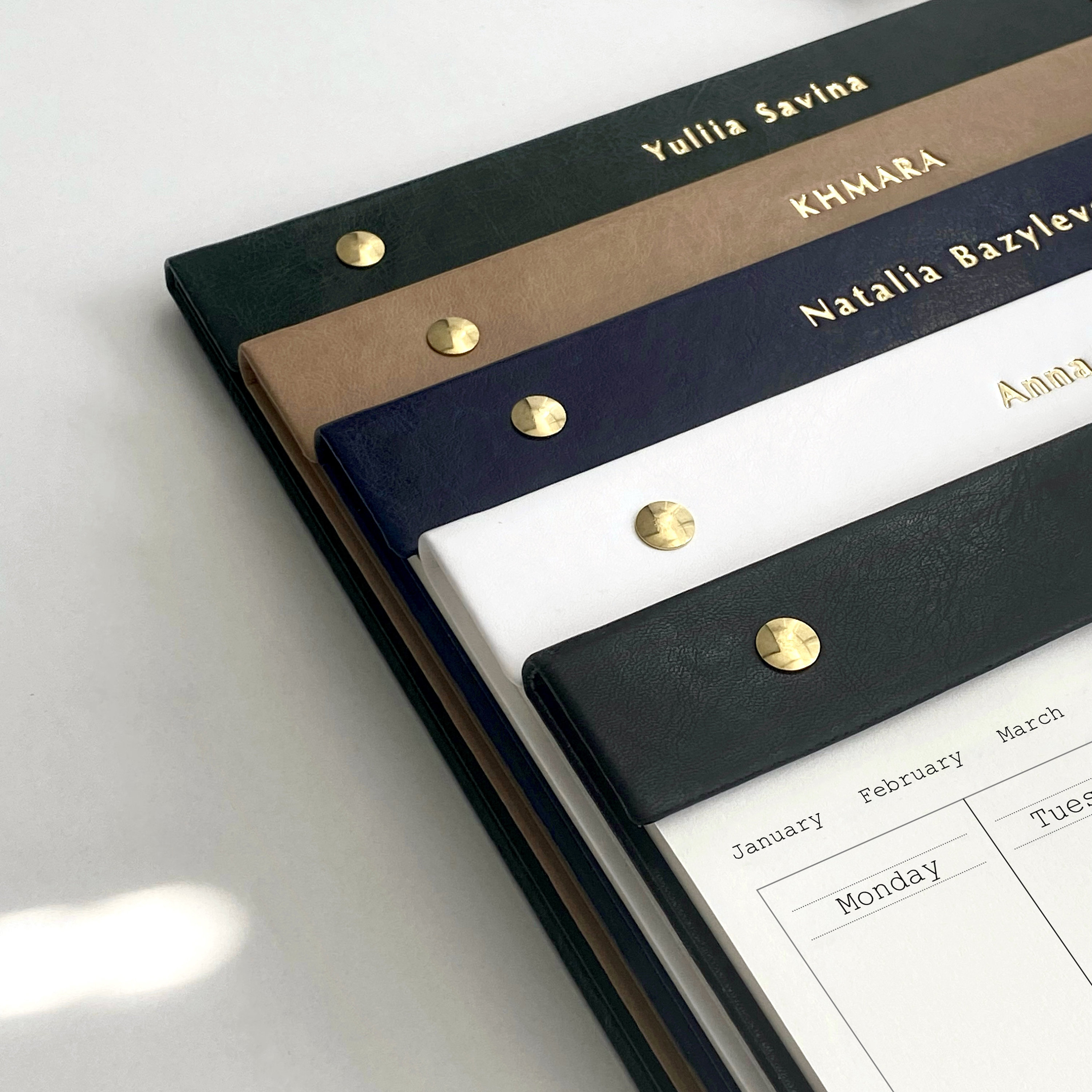 Custom Weekly Planner, Personalized Desk Organizer, Office Supplies ...