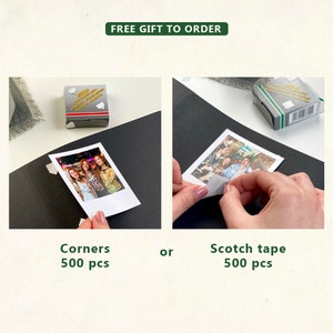 Personalized Family Photo Album, Father Day Gift, Velvet Photo Book ...