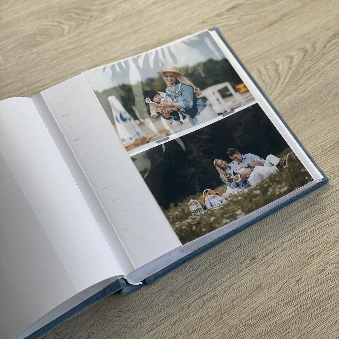 Personalized Velvet Pregnancy Photo Album: Engraved Baby Bump Keepsake ...