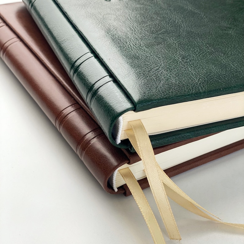 Handmade Faux Leather Journal: Personalized Notebook, Poetry ...