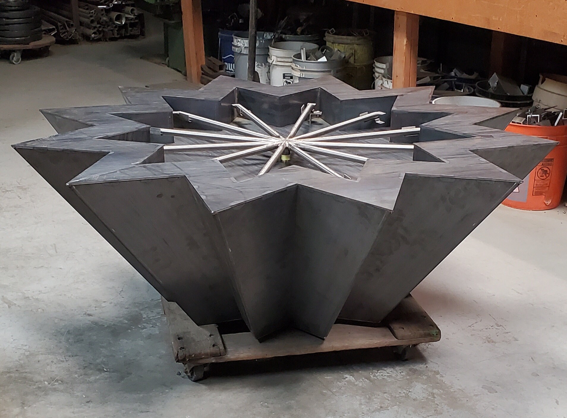 60" Star Shaped Fire Pit - Etsy