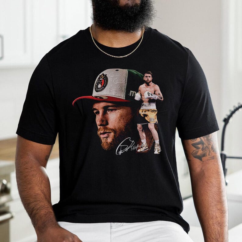 Vintage Canelo Alvarez Shirt PNG, Canelo Shirt , Retro Hiphop T-shirt ...