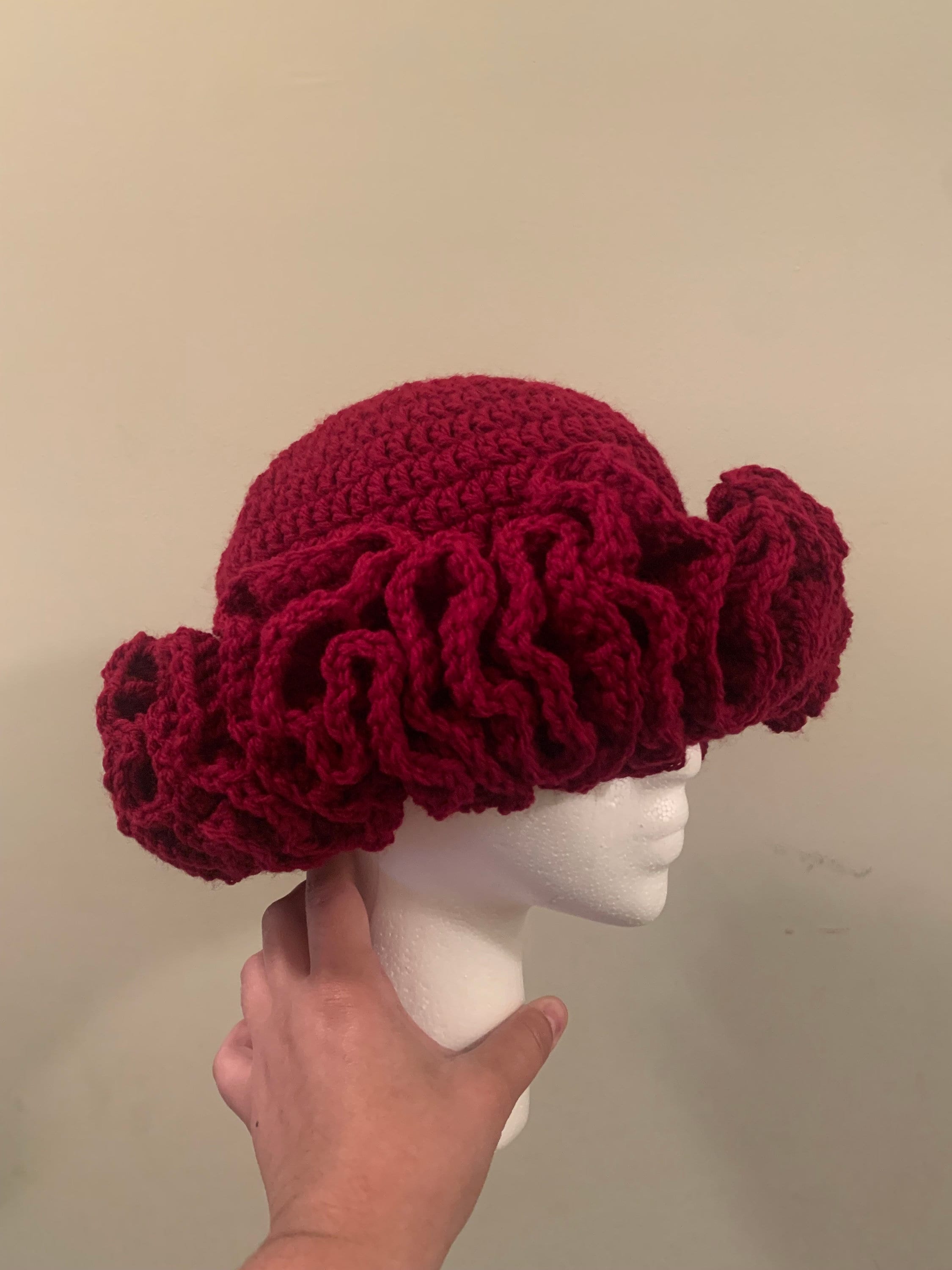 Crochet Blooming Ruffle Hat Pattern Crochet Bucket Hat Pattern - Etsy