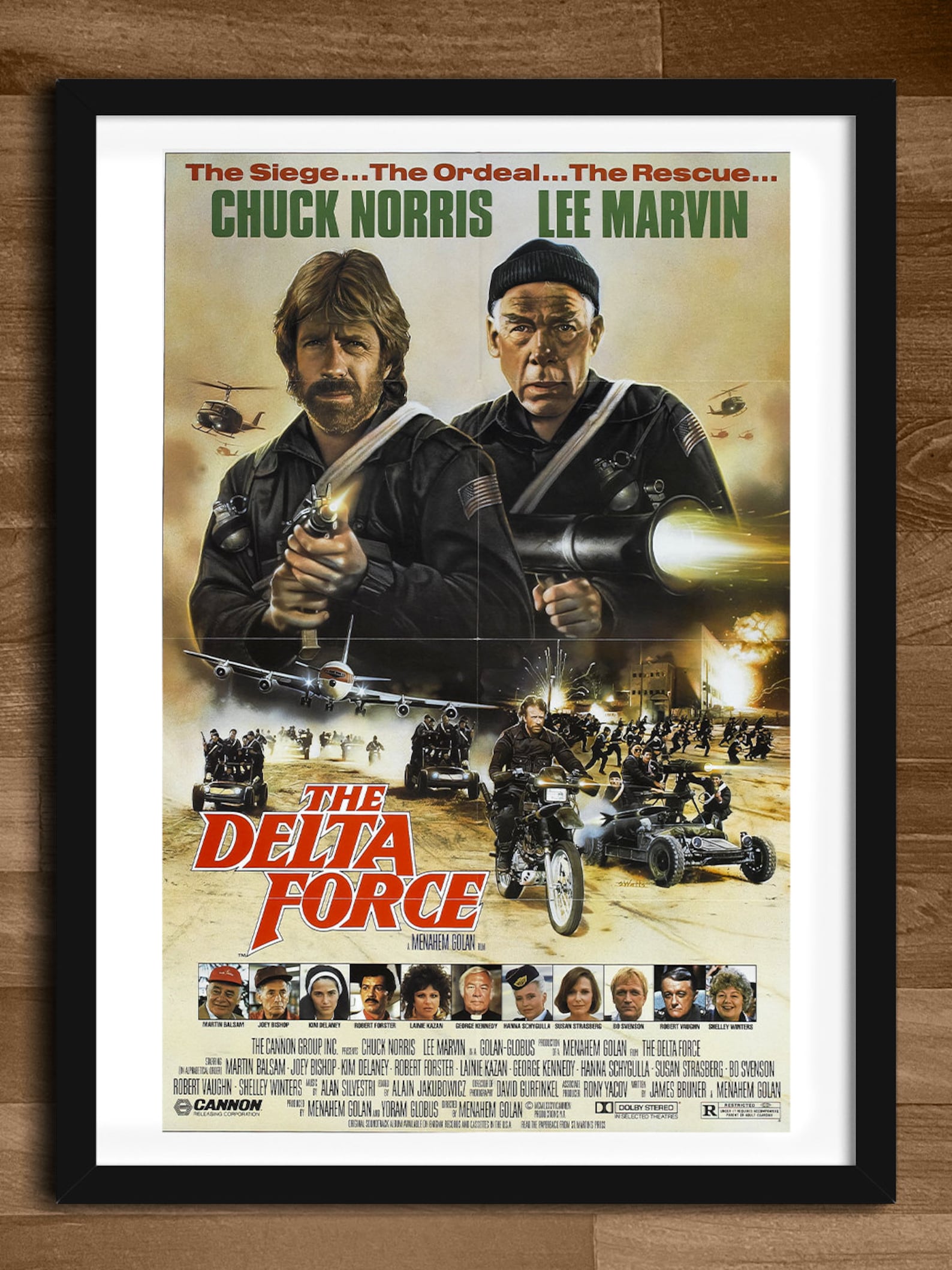 The Delta Force, 1986 Film, Framed Poster - Etsy