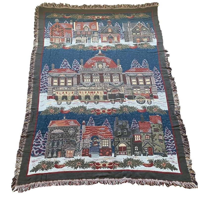 Triple Woven Throw - Etsy