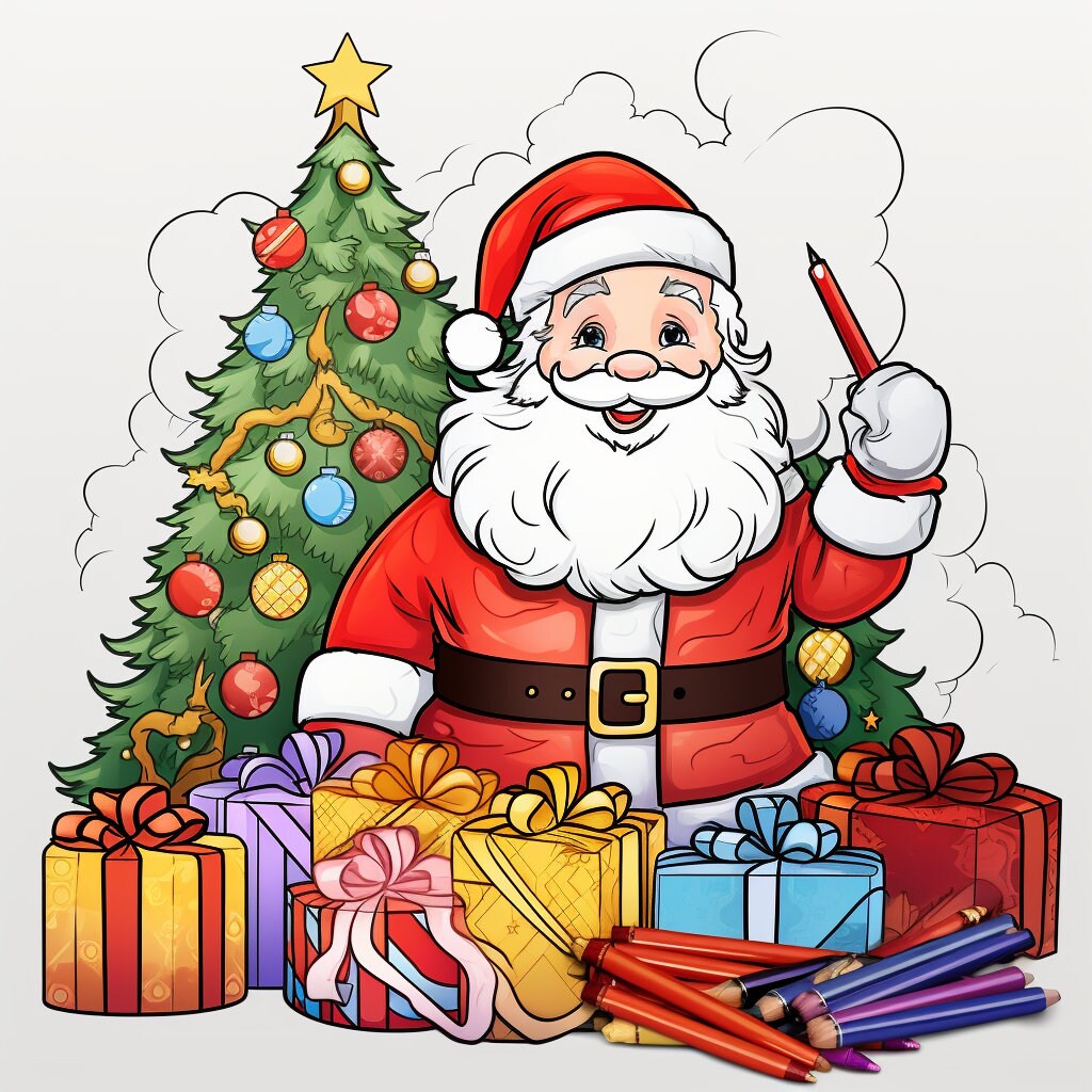 25 Christmas Coloring Pages, Christmas Printable, Christmas Activity ...