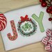 JOY Personalized Monogram Kid's Custom Shirt - Etsy
