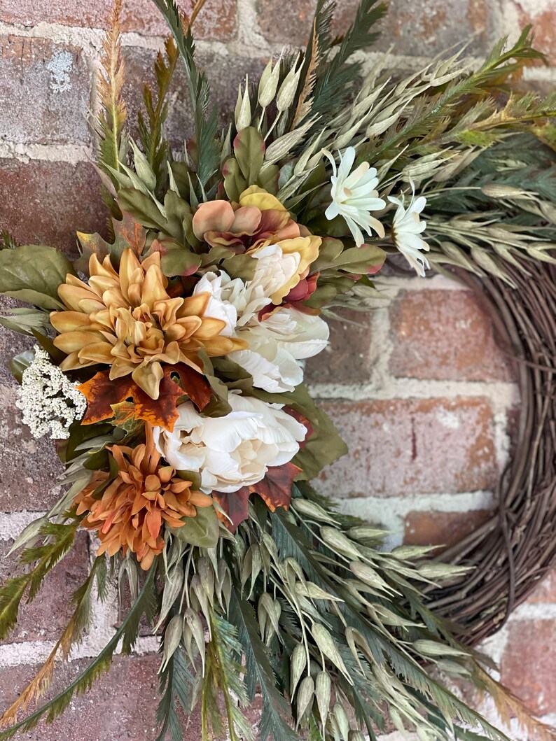 Cozy Cottage Wreath, Welcome Fall Wreath, Golden Days Wreath, Fall ...