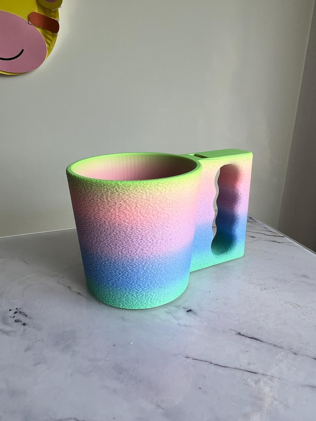 3D Printed Ice Cream Pint Holder With Spoon Slot | Large Handle Ice ...