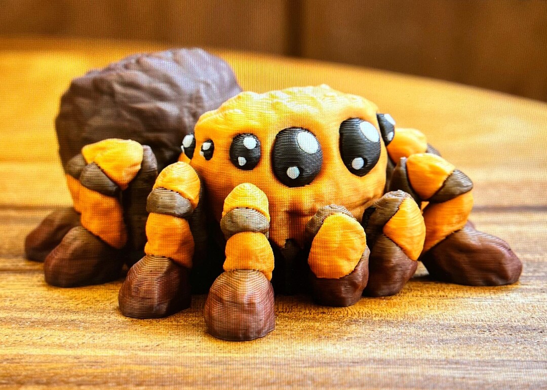 Jumping Spider Fidget Toy With or Without Keyring - Etsy
