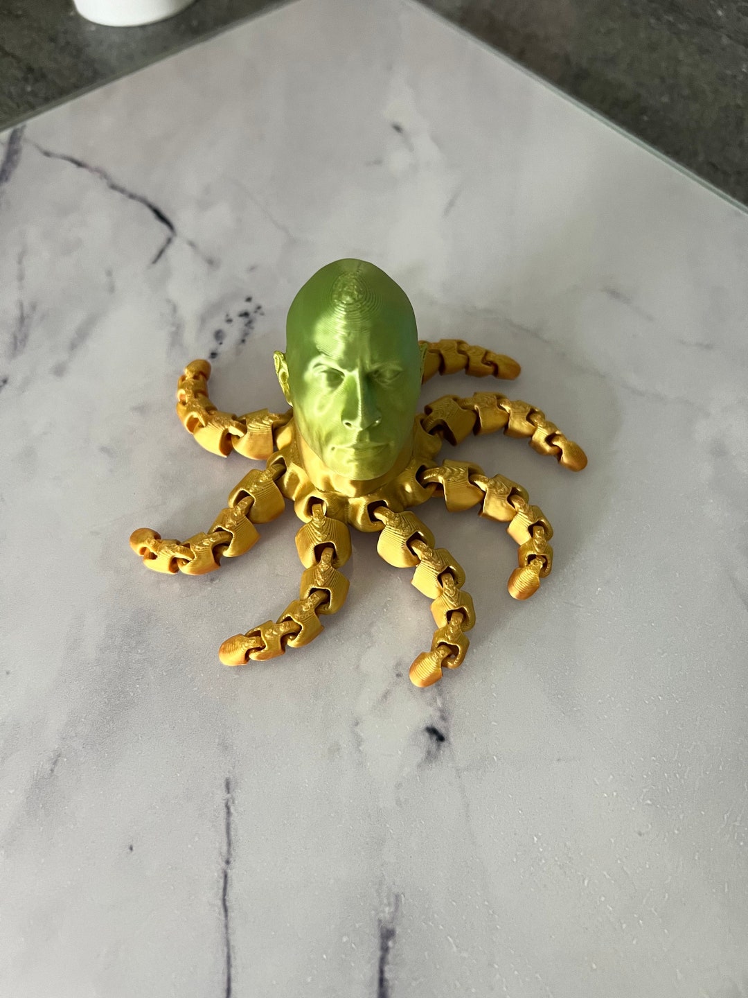 Roctopus Fidget Desk Toy, Dwayne Johnson Octopus Fidget Toy, the Rock ...