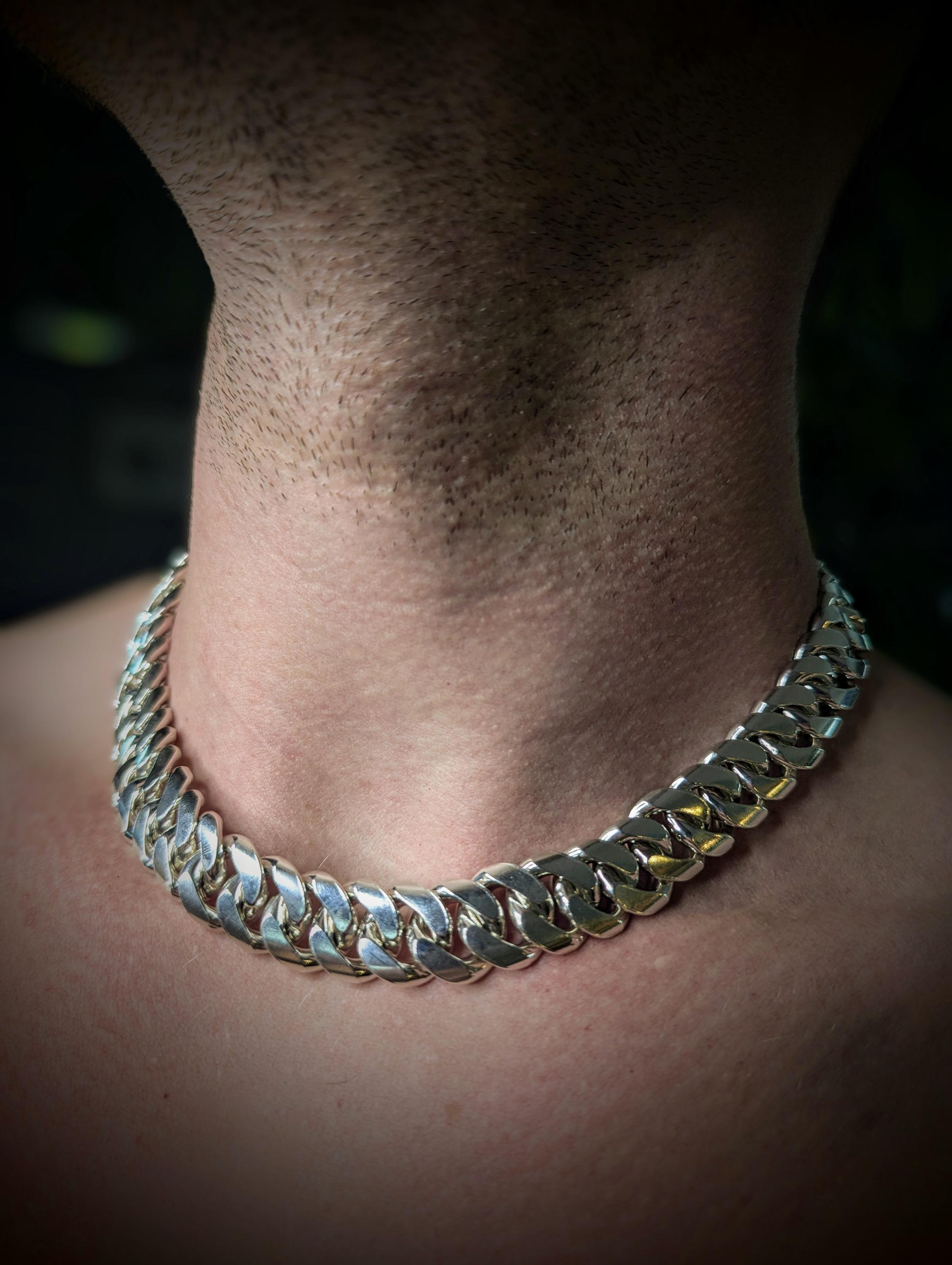 28mm Miami Cuban Link Chain - Etsy