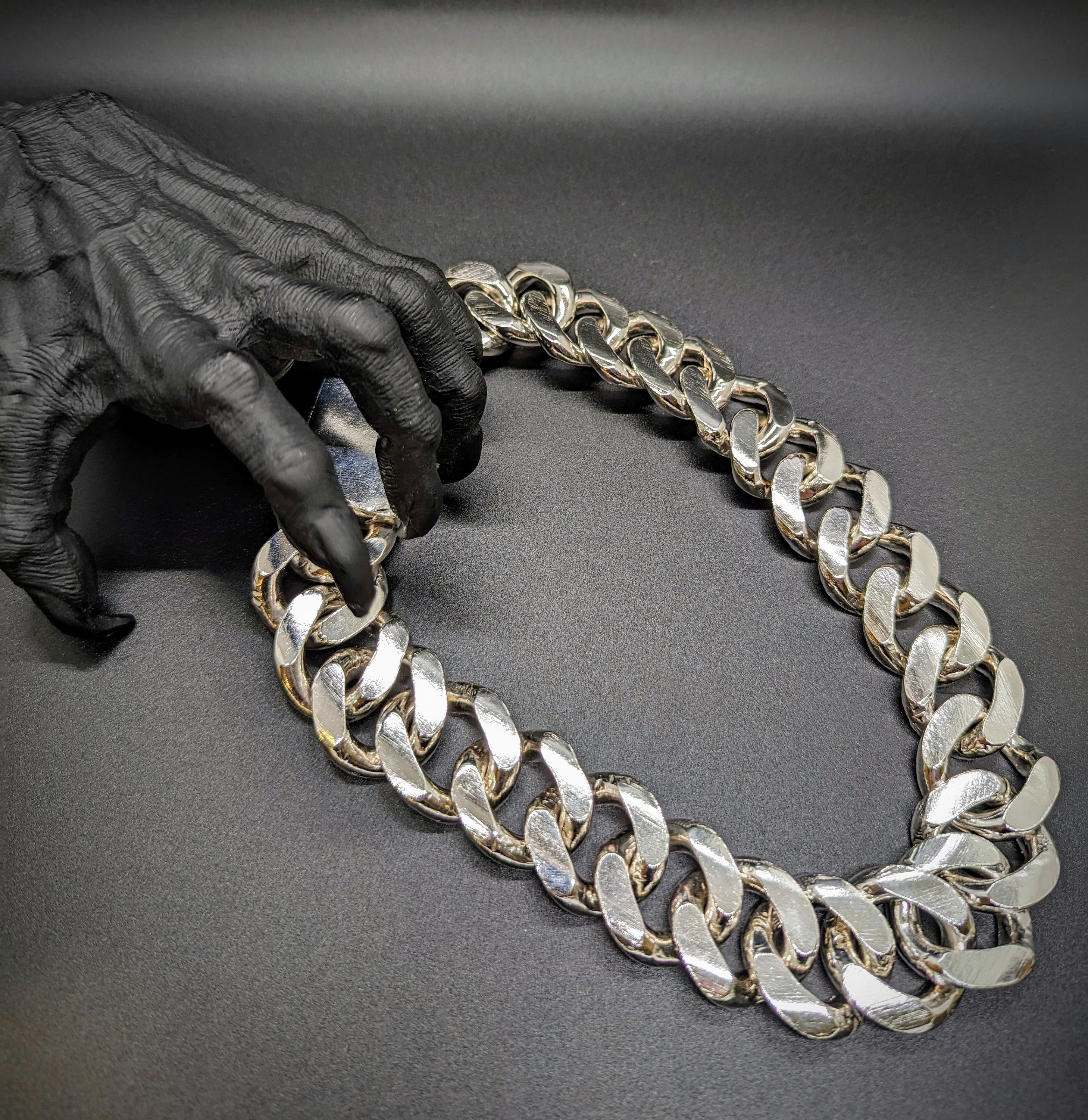 Men's Sterling Silver 30mm Miami Cuban Link Chain - Etsy