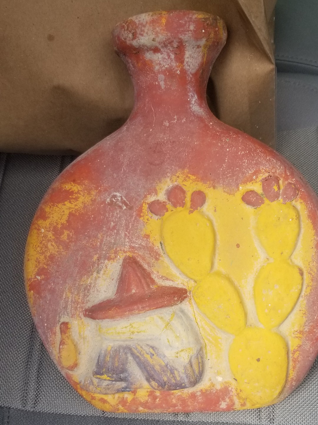 Large Terracotta "siesta" Pottery Vessel - Etsy