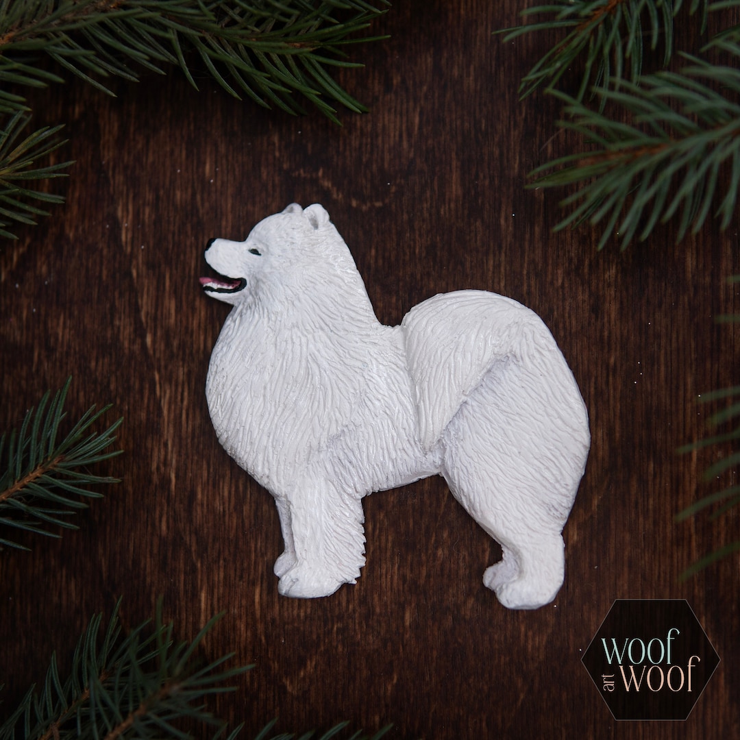Samoyed / American Eskimo Dog Basic Collection - Stack - Custom Fridge ...