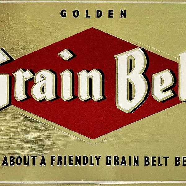 Grain Belt Beer Sign - Etsy