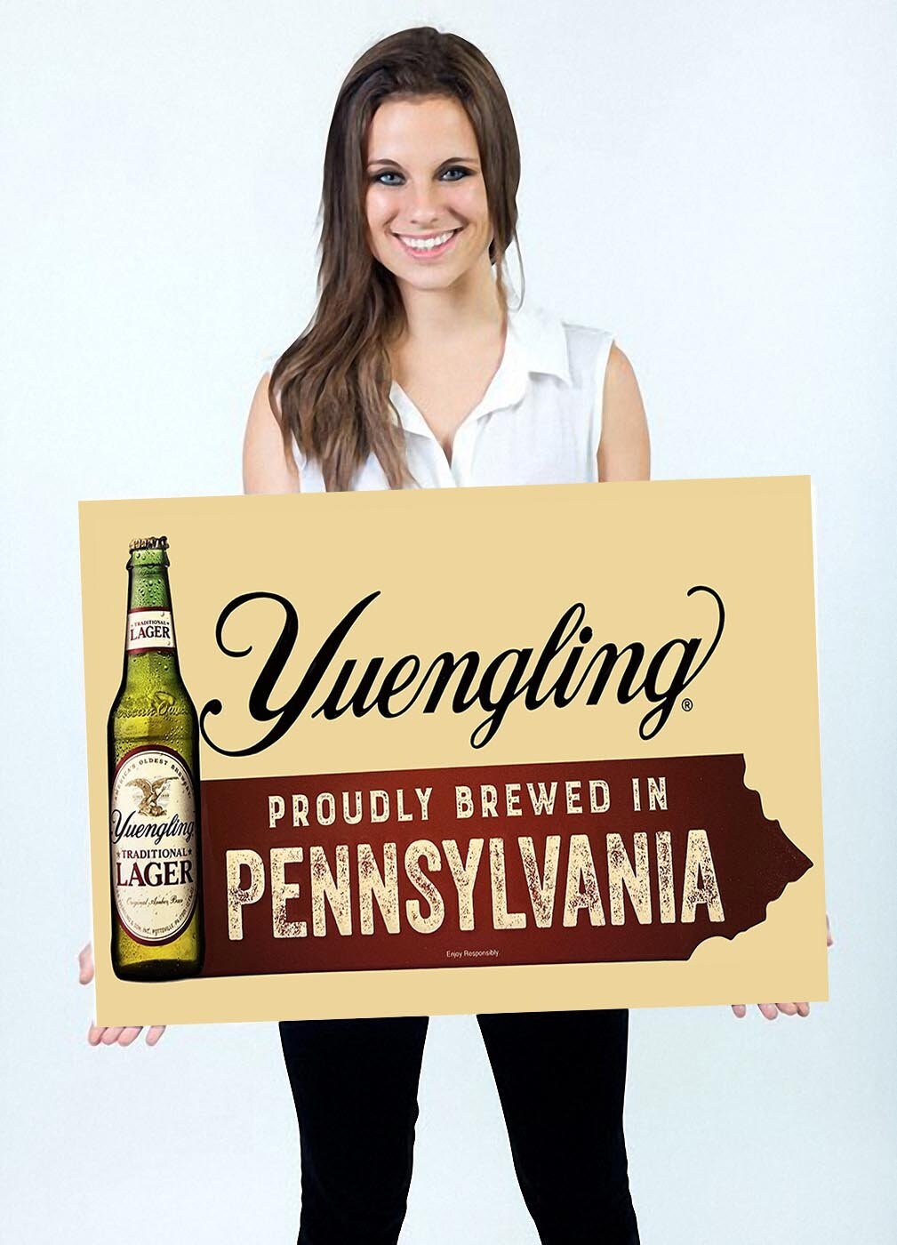 Yuengling Pottsville Beer Sign Large 24in Metal Sign Pub Man Cave - Etsy