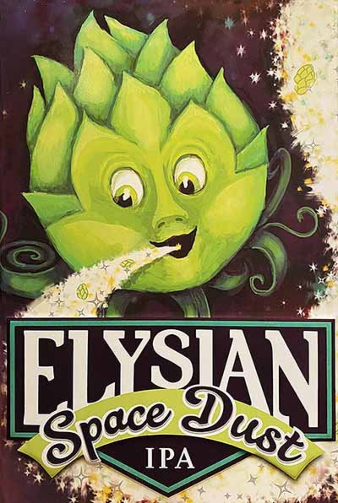 Elysian Brewing Sign Space Dust IPA Beer Sign Large 24in - Etsy