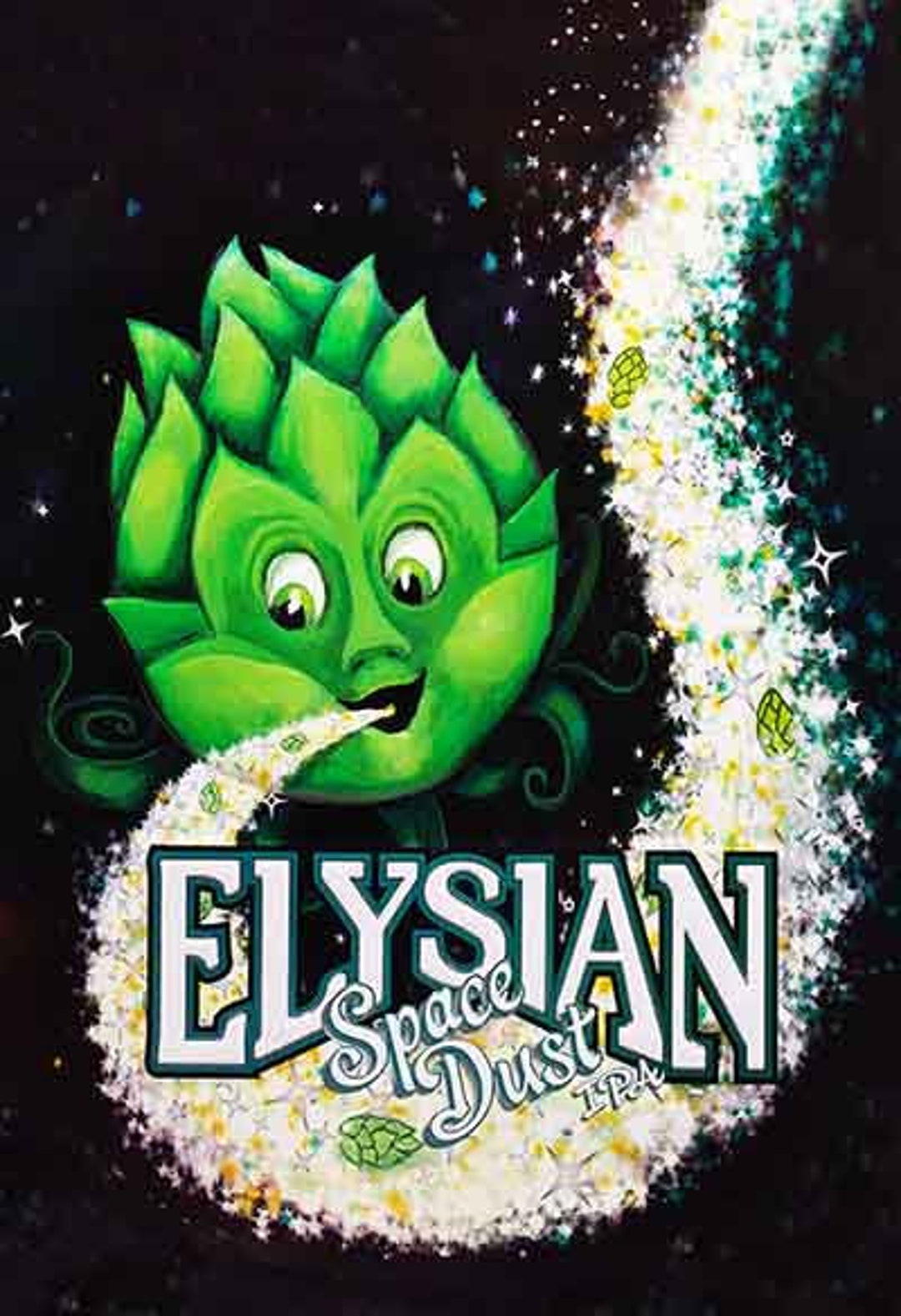 Elysian Brewing Sign Space Dust IPA Beer Sign Large 24in - Etsy