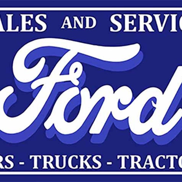 Large Ford Sign - Etsy