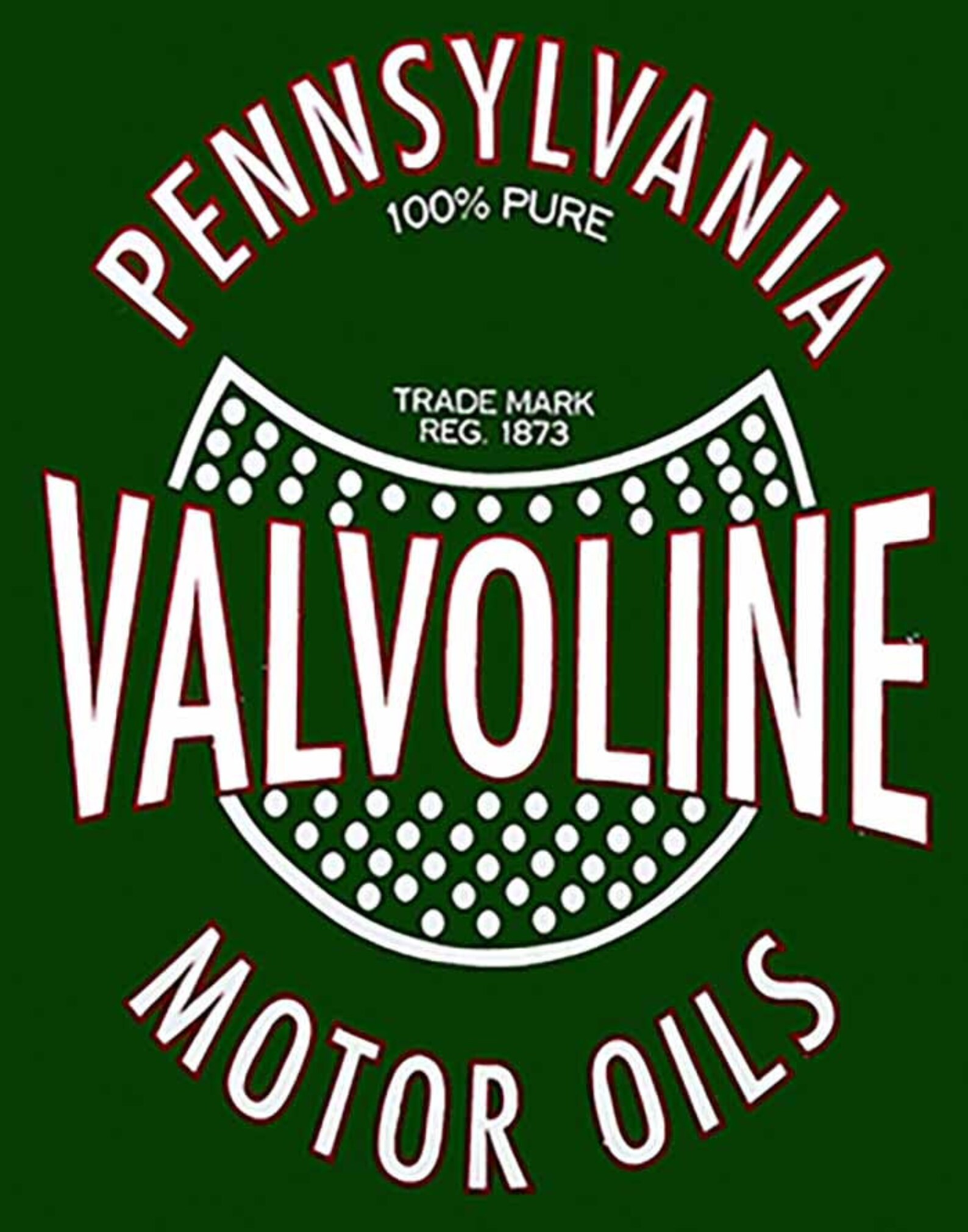 Valvoline Sign Large Garage Man Cave Dealer Display - Etsy