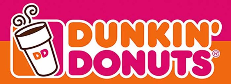 Dunkin Donuts Drive Thru Sign Large 32in Dealer Store Display Vintage ...