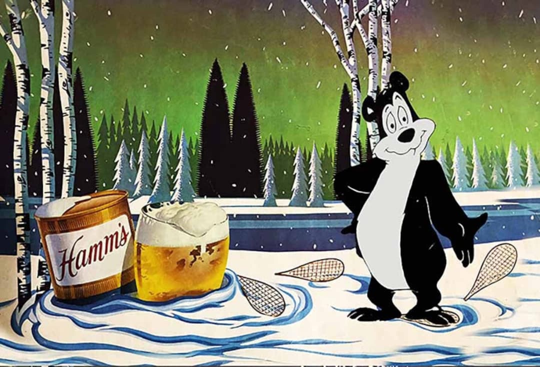 Hamms Beer Sign Bare Large 24in Pub Bar Display Rustic Fantasy - Etsy
