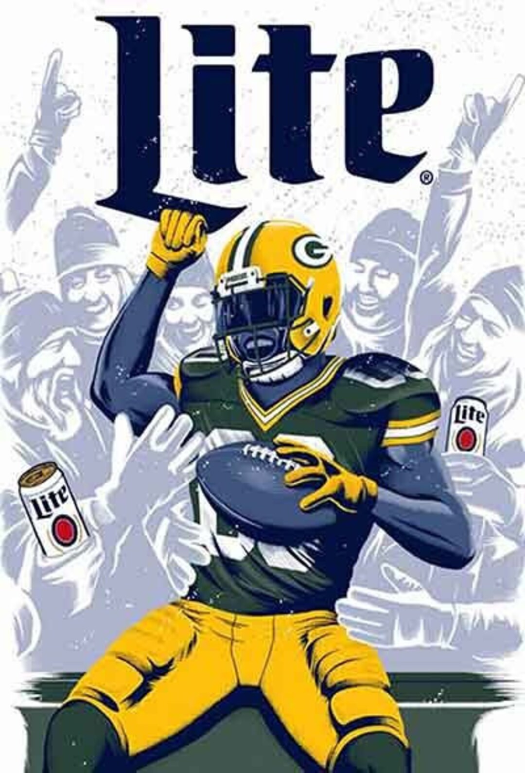 MILLER Light Beer Sign Football Special 24in Metal Sign - Etsy