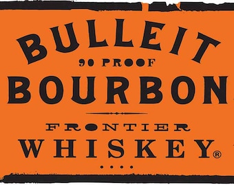 Bulleit Bourbon Logo - Etsy