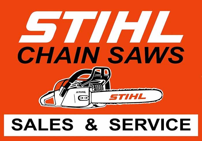 STIHL Chainsaw Sign Large Store Display Sale Service Man Cave - Etsy