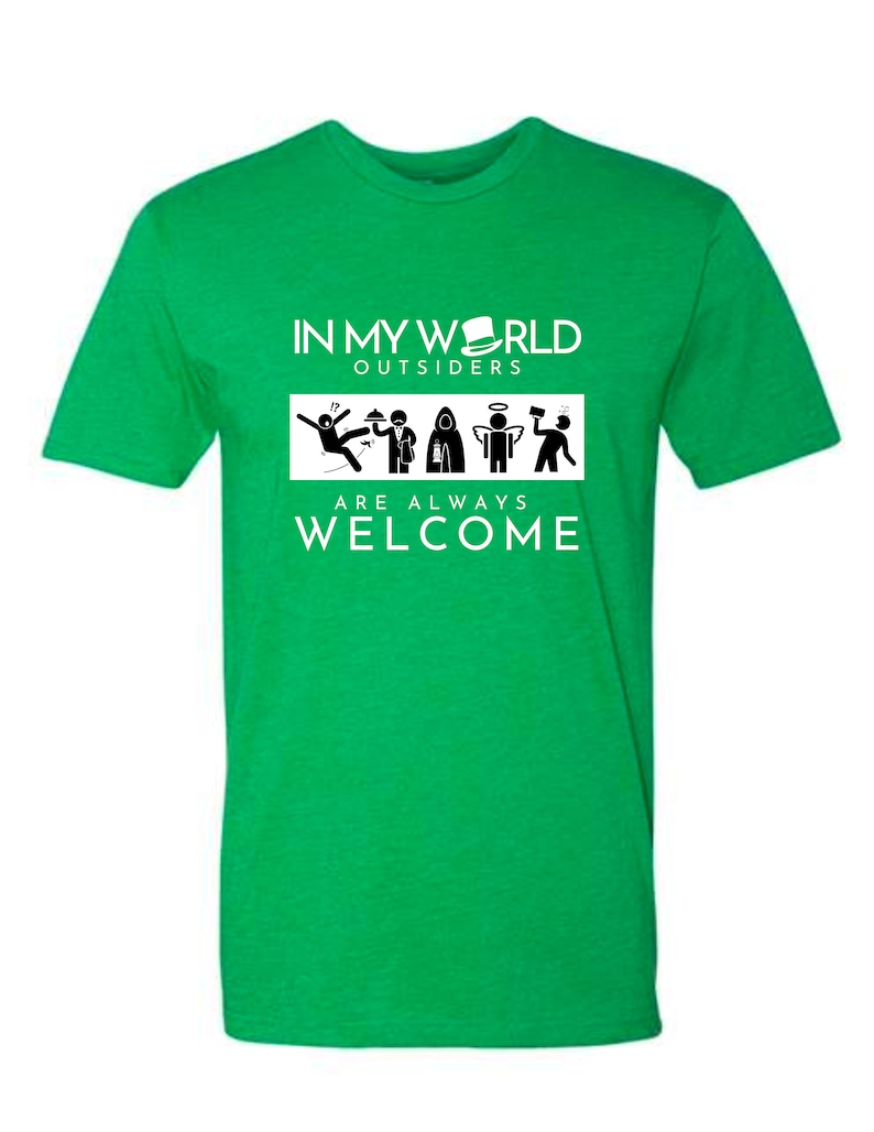 Blood on the Clocktower Inspired Tee- Outsiders Welcome - Etsy