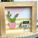 Kindness, Diorama Shadow Box With 3D Butterfly 5x5. Nature Inspired ...