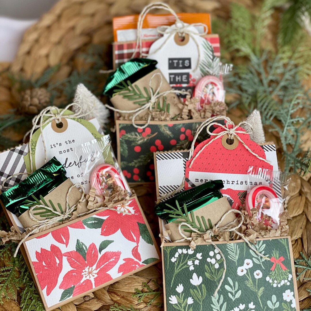 Salted Caramel Cocoa Pocket. Christmas Flora Theme. Hot Chocolate Gift ...