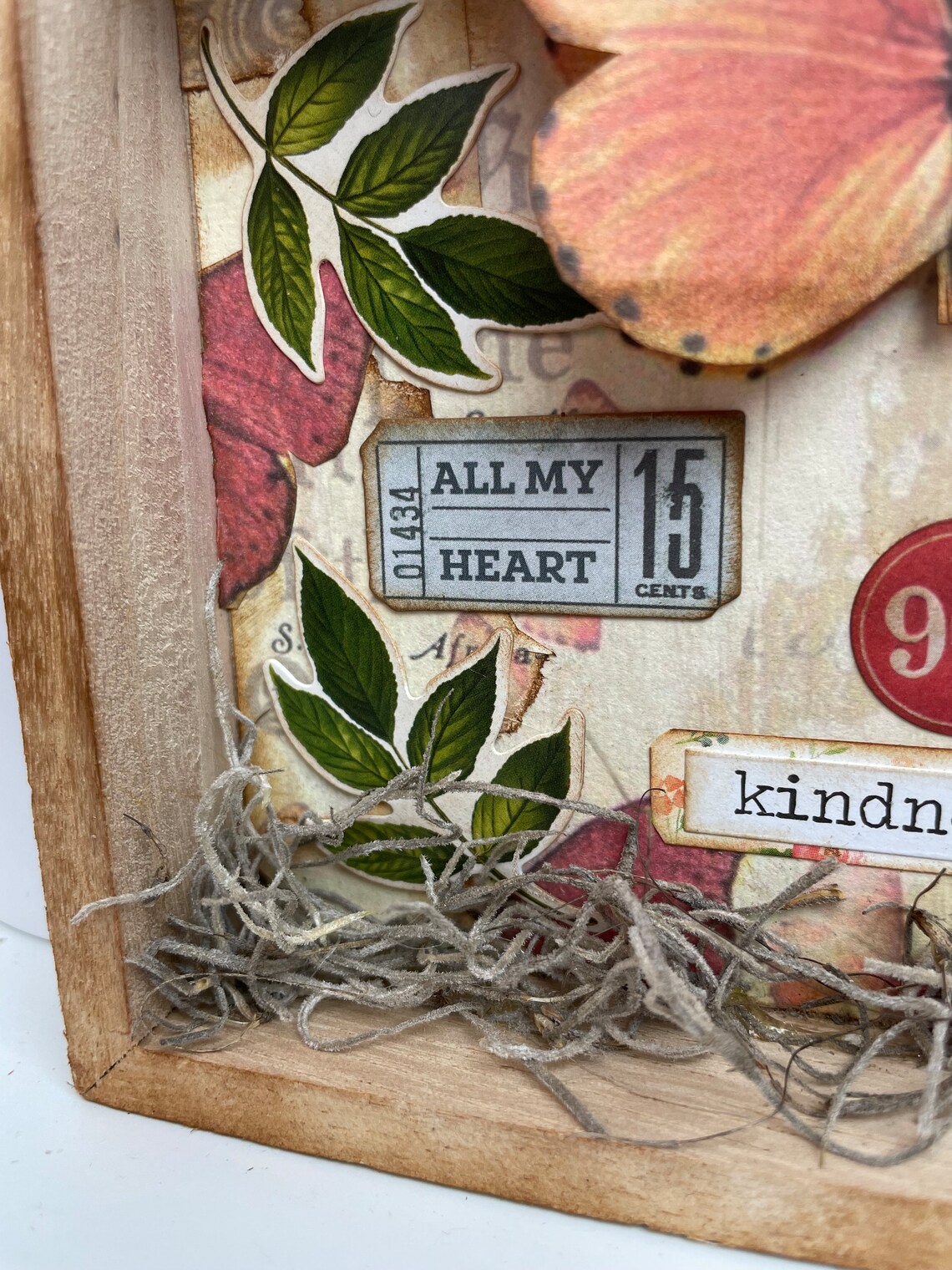 Kindness Diorama Shadow Box With 3D Butterfly 5x5. - Etsy