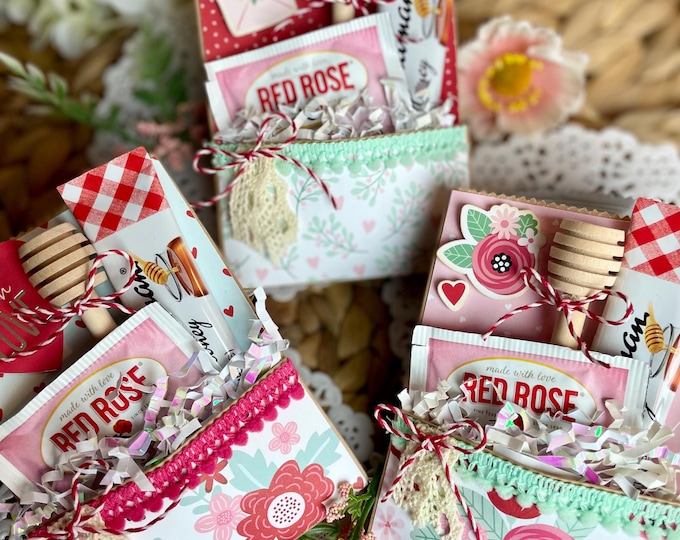 Biscoff and Strawberry Cheesecake Tea Pockets. Includes Honey and ...