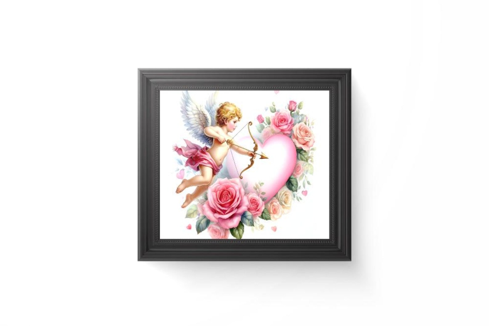 Wall Arts Gift Romantic Cupid Digital Print for Valentine's Day | Love ...