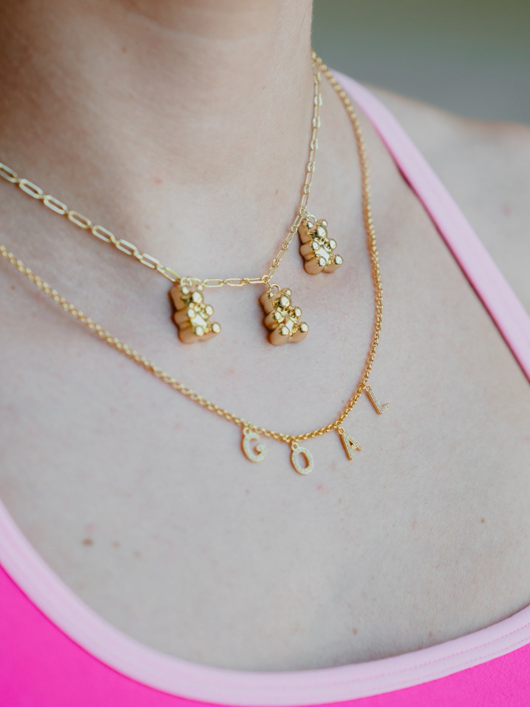 GOAL Necklace - Etsy