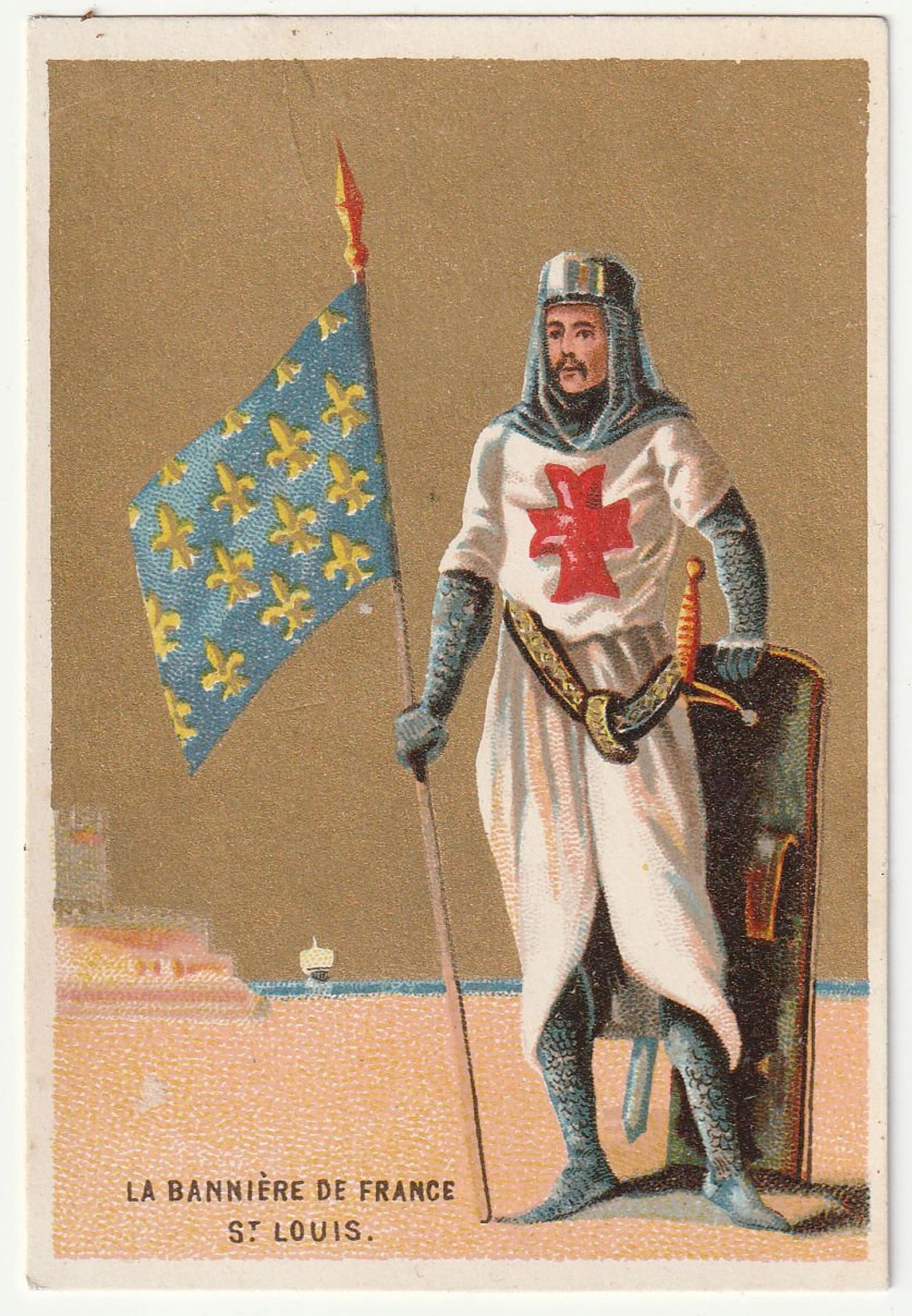 Antique Collectible French Trade Card Old French Ephemera French ...
