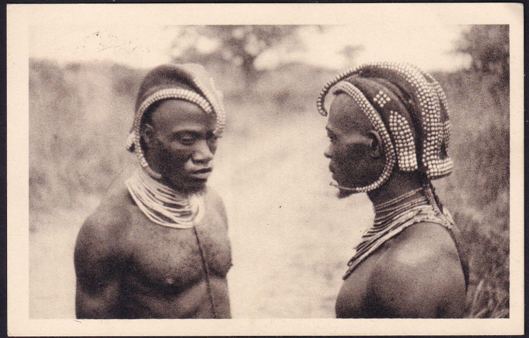 Pende People Beaded Helmet Belgian Congo Bapende Ethnic Group Antique ...