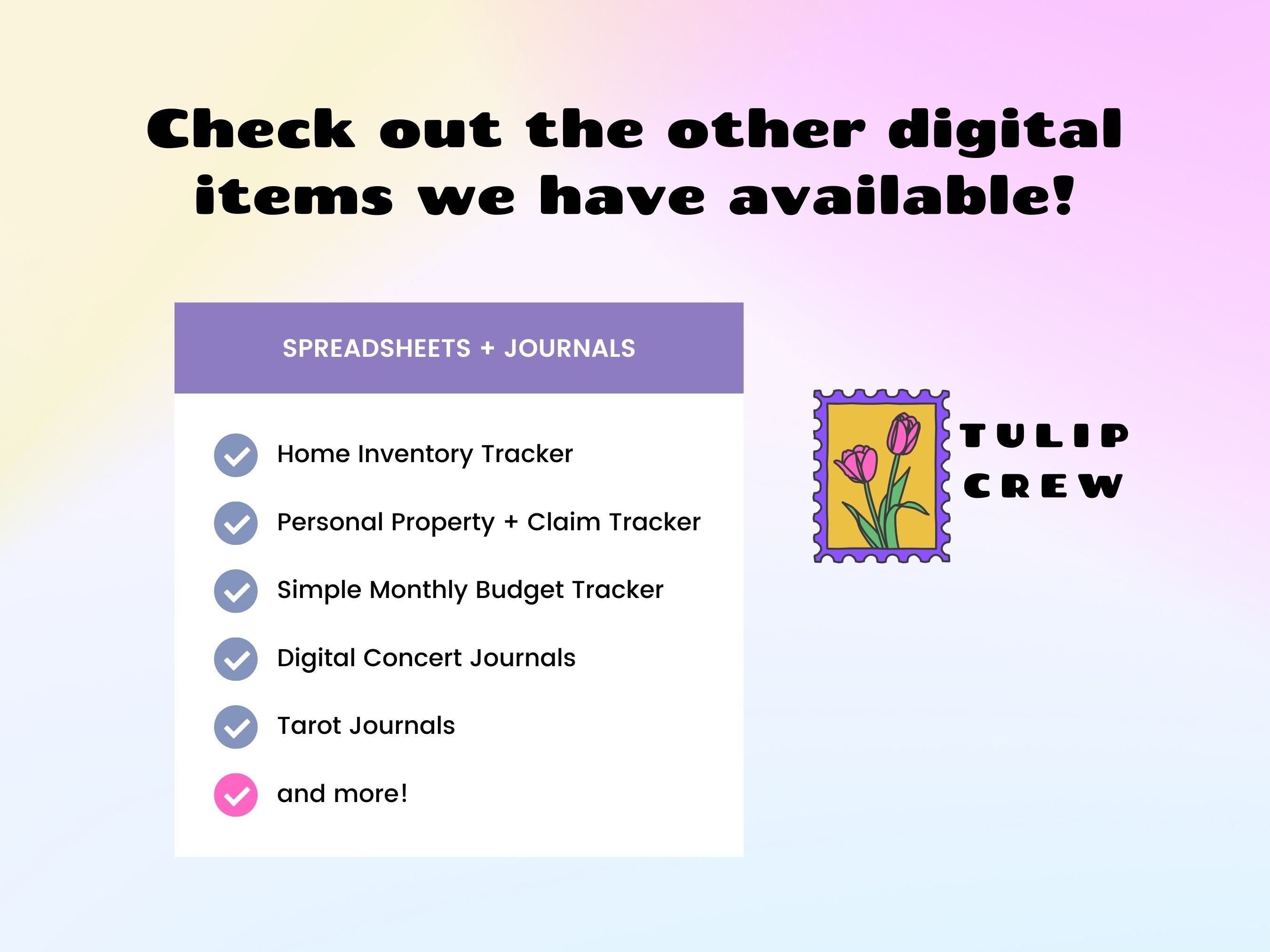 Personal Property Insurance Tracker, Personal Property Spreadsheet ...