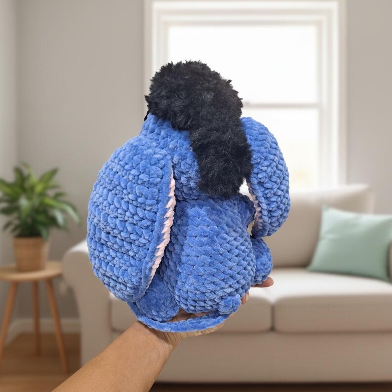 Droopy-eared Donkey Crochet Pattern, Cute Plush Donkey Amigurumi PDF ...