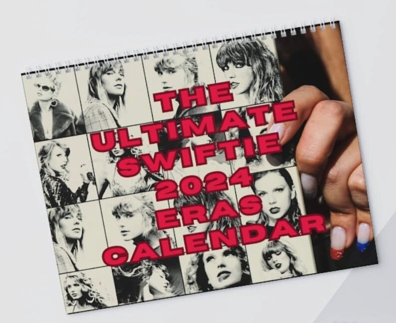 Ultimate Taylor Calendar, taylor version Eras Tour sold by Sturgeon ...