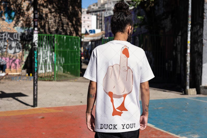 Duck You Svg || Middle Finger Svg || Duck Svg || Funny Duck Svg || Cute ...