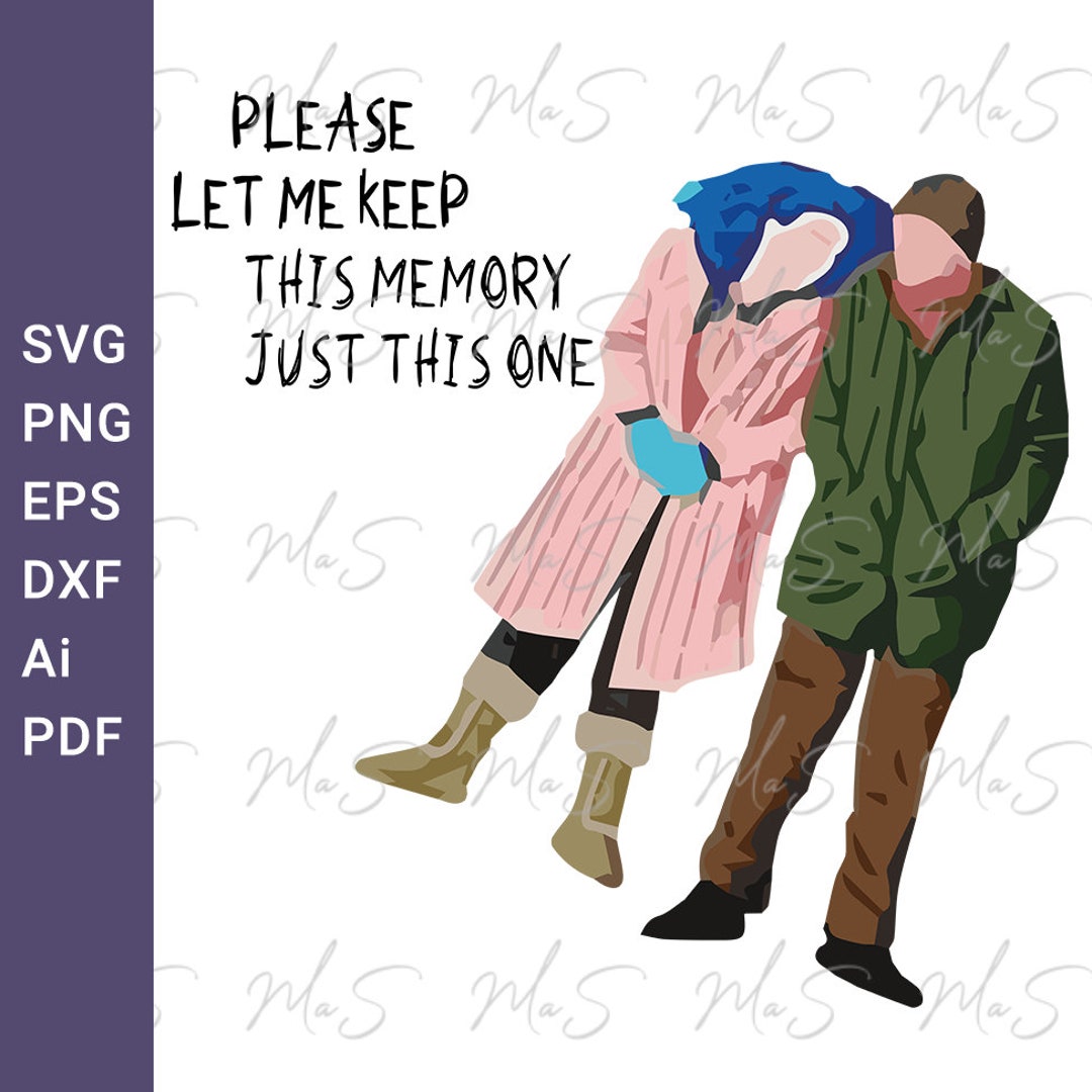 Eternal Sunshine of the Spotless Mind Poster Svg| Minimalist Movie ...