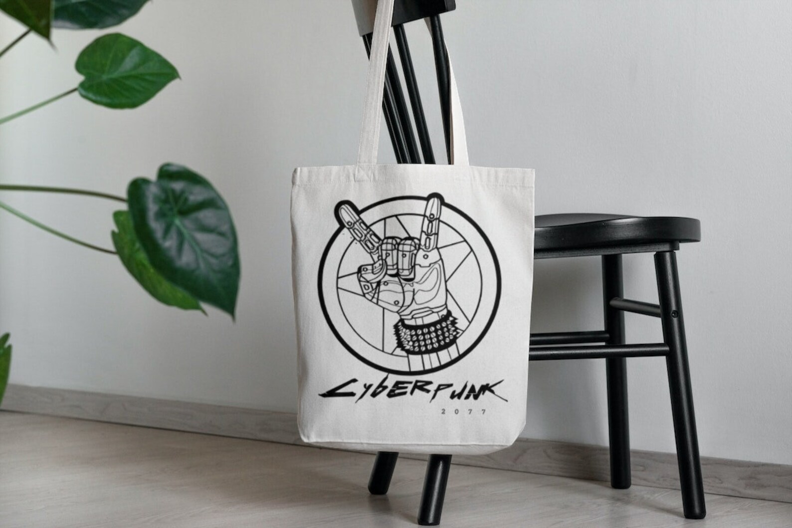 CYBERPUNK 2077 // Johnny Silverhand LOGO // Black and White // Instant ...