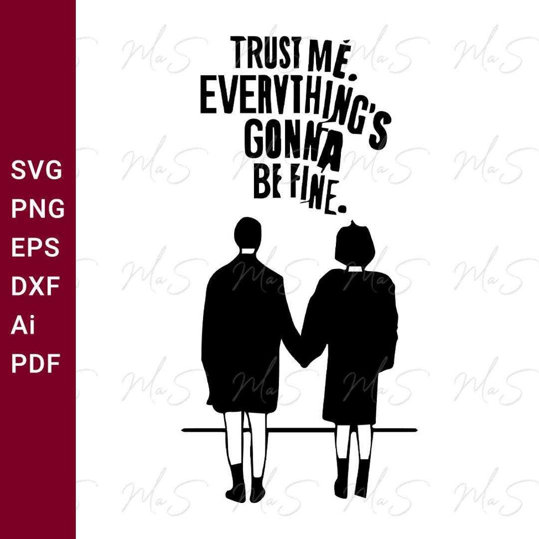FIGHT CLUB SVG | Trust Me Everything's Gonna Be Fine | Brad Pitt ...