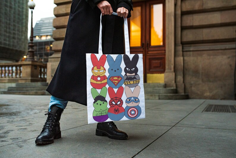 Easter Superhero Svg | Easter Peeps Svg | Easter Bunny Superheroes ...