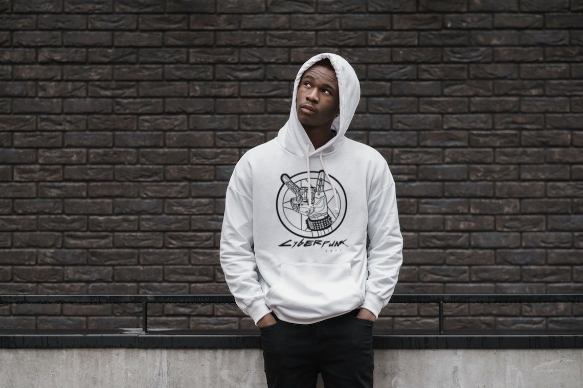 CYBERPUNK 2077 // Johnny Silverhand LOGO // Black and White // Instant ...